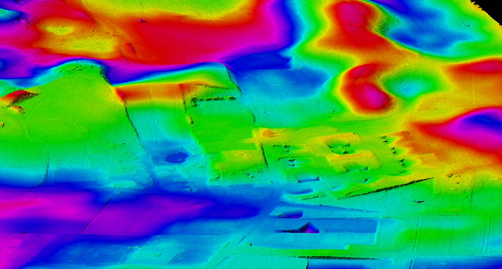 LiDAR - DTM model - GIS-Point