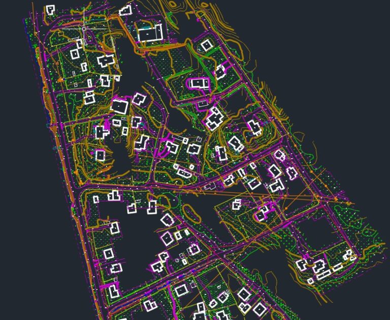 GIS - Precision 2D Vector Map Creating at 1500 Scale - GIS-Point