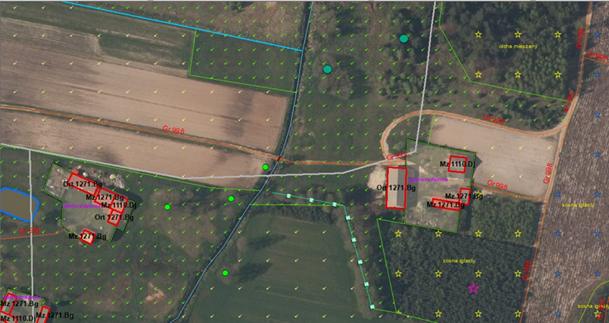 GIS - Processing of cadastral plots - GIS-Point