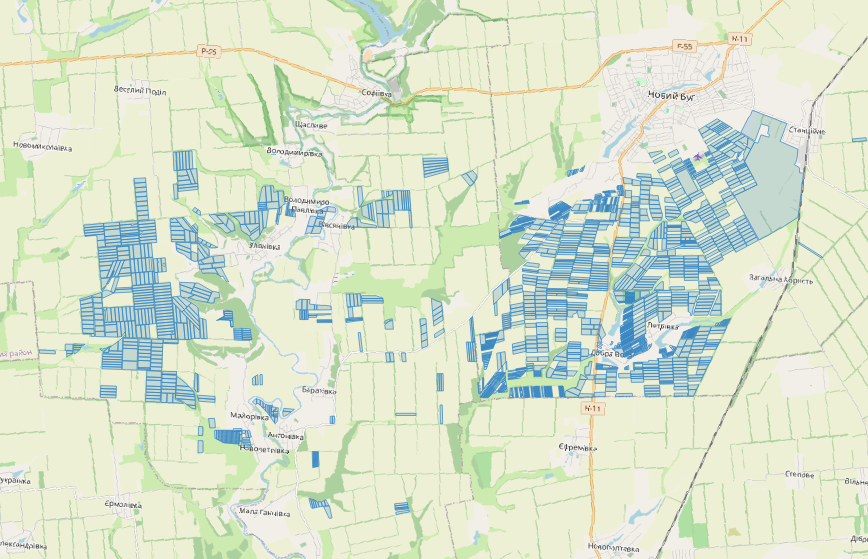GIS - Processing of cadastral plots - GIS-Point