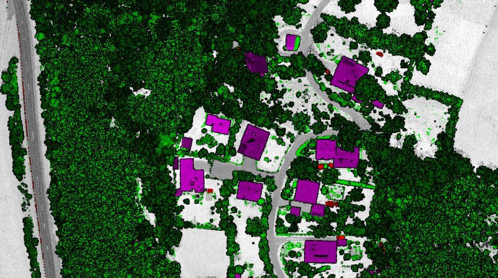 LiDAR Classification Services, LiDAR Point Cloud Classification
